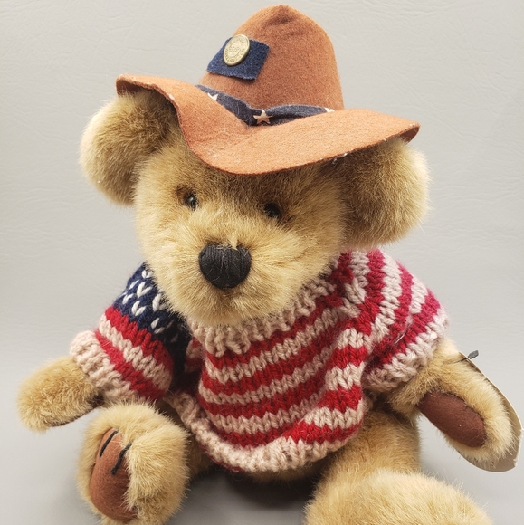 Brass Buttons | Toys | Brass Button Bear Stuffed Teddy Plush Jointed ...